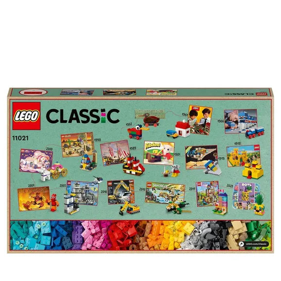 LEGO® 11021 Classic 90 Years Of Play Bricks Iconic Models Set – Variety ...